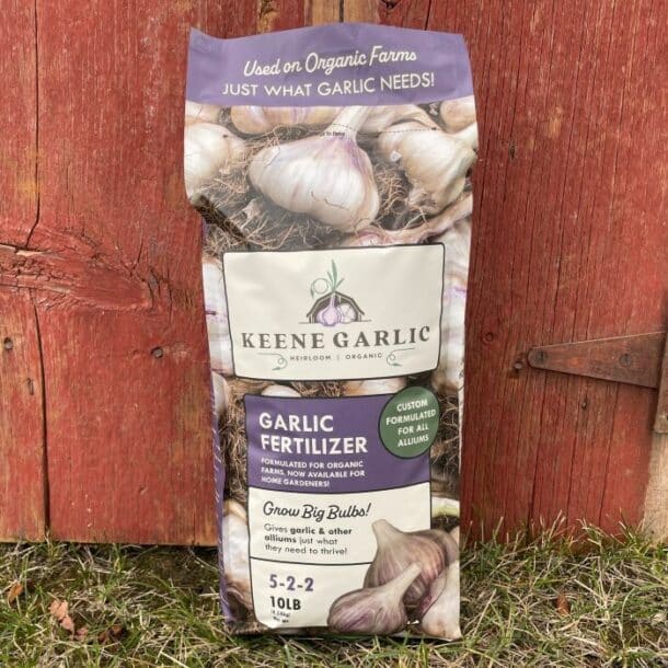 Organic Garlic Fertilizer 5-2-2 Keene Garlic