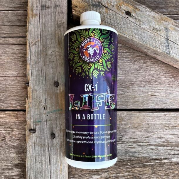 CX1 Liquid Organic Fertilizer - Purple Cow Organics - Keene Garlic